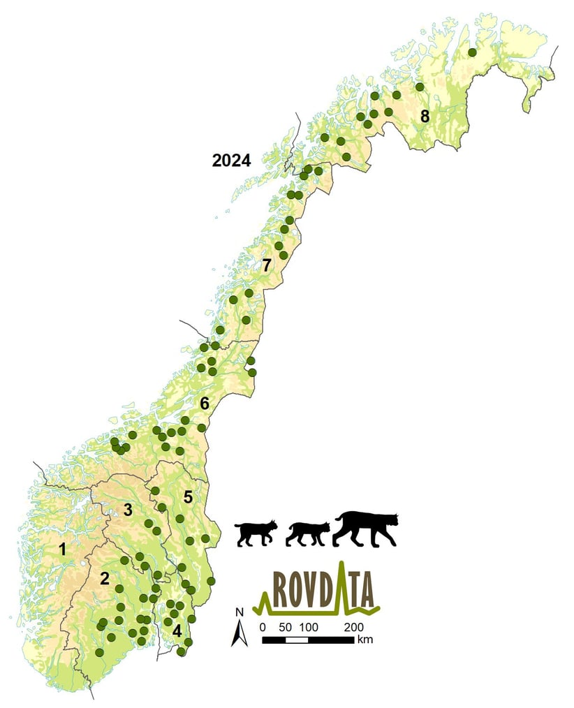 Gaupe i Norge - miljodirektoratet.no