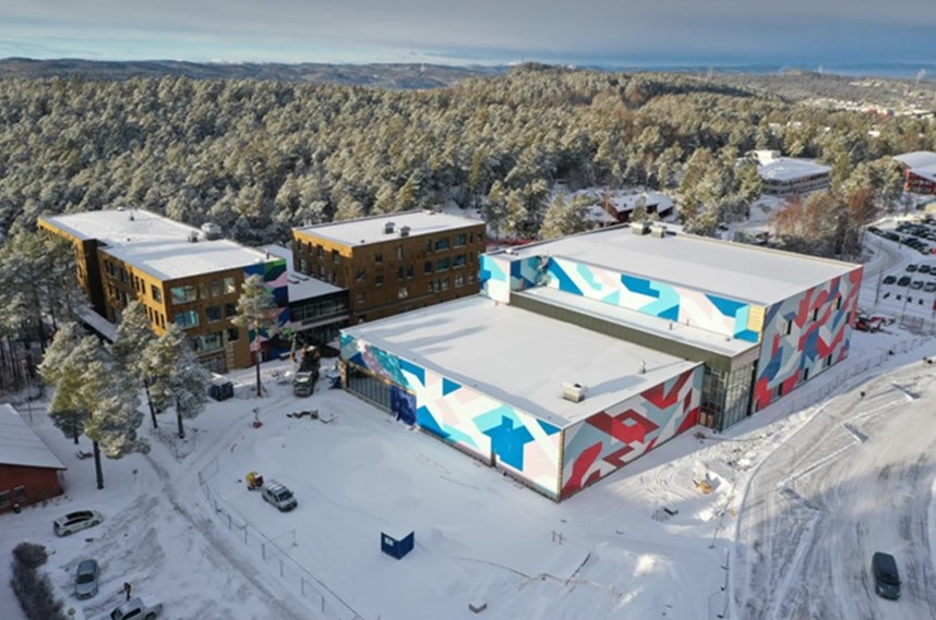 Framtidas ungdomsskole - Utslippsreduksjon på bygg - miljodirektoratet.no